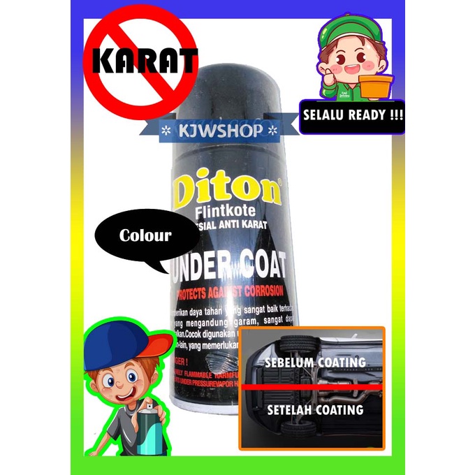 Jual Diton Anti Karat Diton Flinkote Diton Under Coat Cat Semprot Spray ...