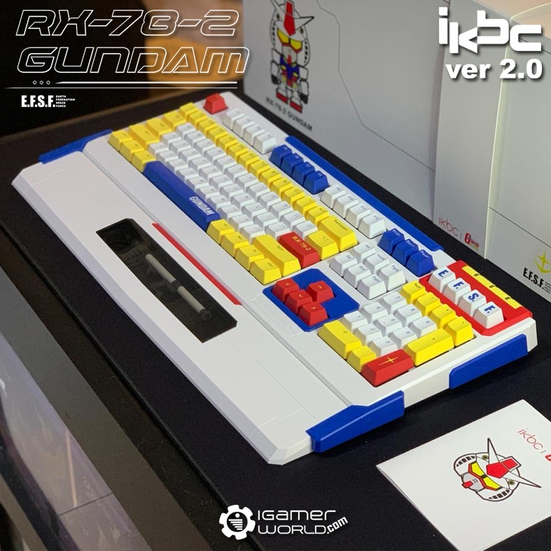 Jual iKBC GUNDAM RX-78-2 Fullsize ver2.0 Mechanical Gaming Keyboard ...