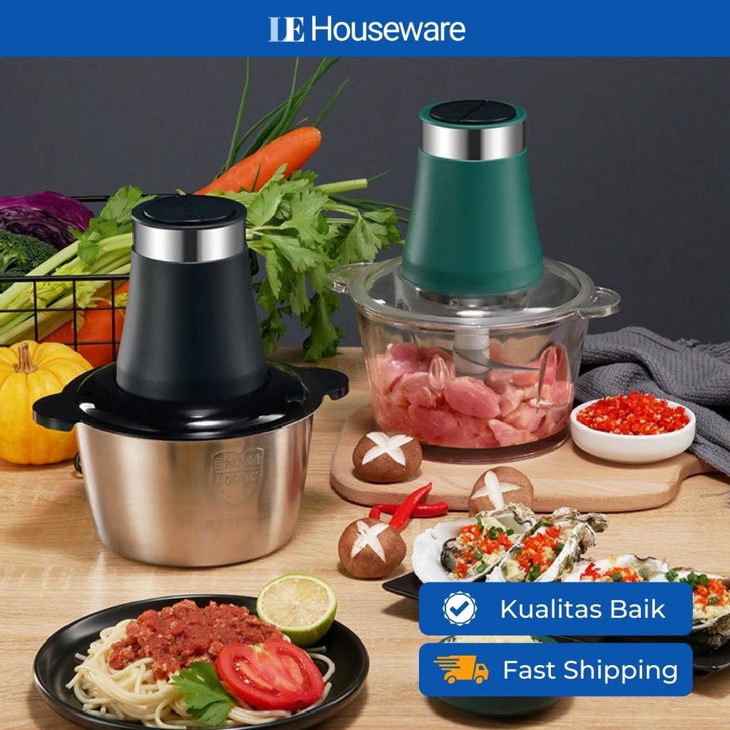 Jual Blender chopper stainless - Blender Penggiling Daging 2L ...