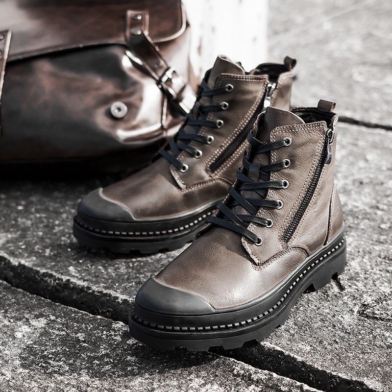 Jual SEPATU BOOTS IMPORT PRIA WANITA MODEL MARTIN BRITISH INGGRIS KULIT ...