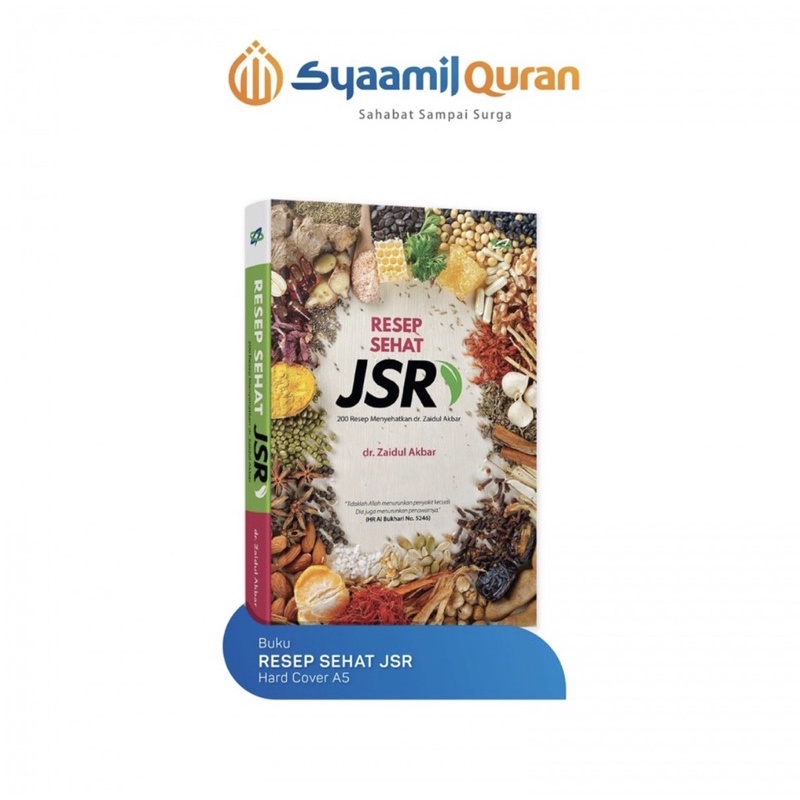 Jual Buku Resep Jurus Sehat Rasulullah JSR Dokter Zaidul Akbar | Shopee Indonesia