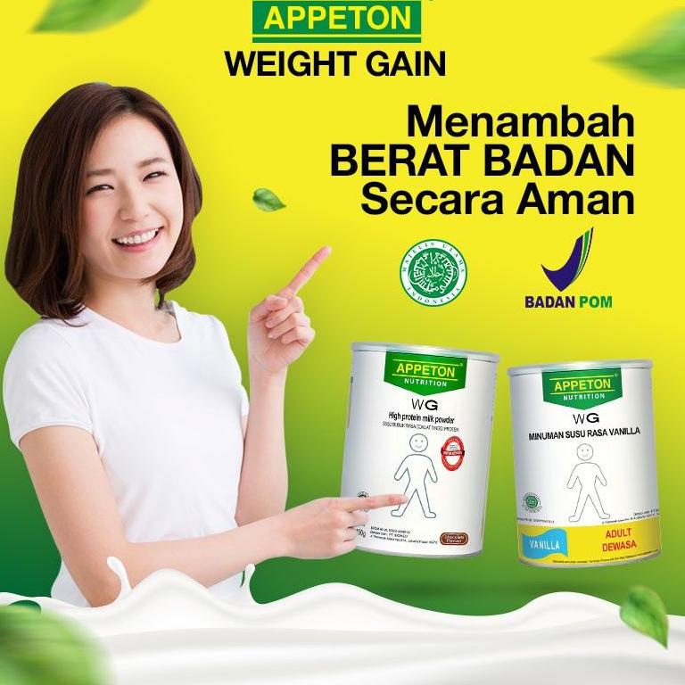 Jual Stok Banyak Appeton Weight Gain Adult Dewasa 450gr 450 gram 900gr ...