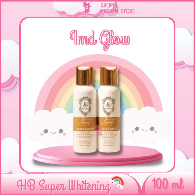 Jual IMD GLOW HB SUPER WHITENING - 250ML | Shopee Indonesia