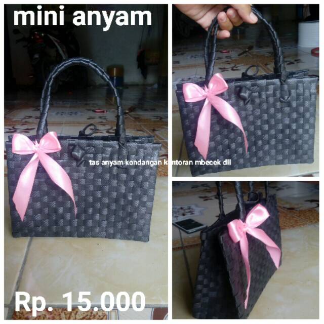 Jual Tas anyam mini | Shopee Indonesia