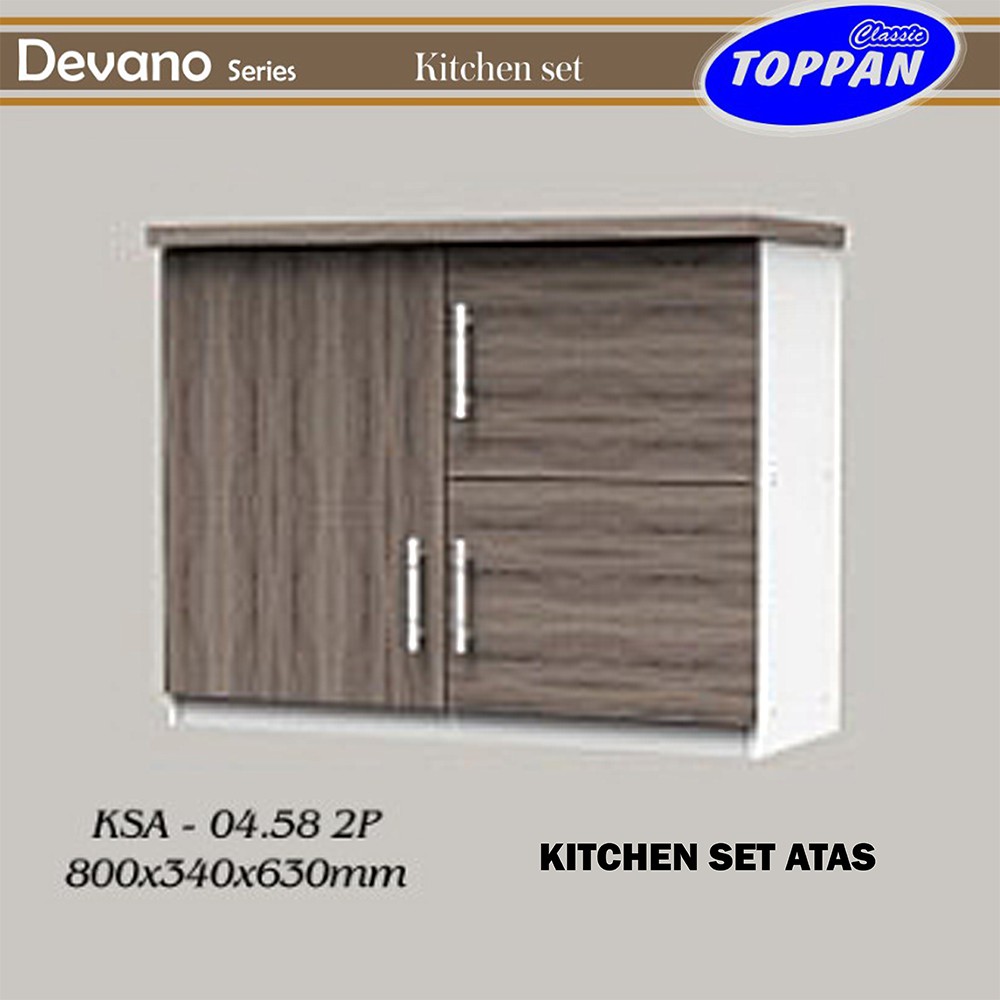 Jual KITCHEN SET / Lemari Sayur / Lemari Dapur / Lemari Gantung TOPPAN ...