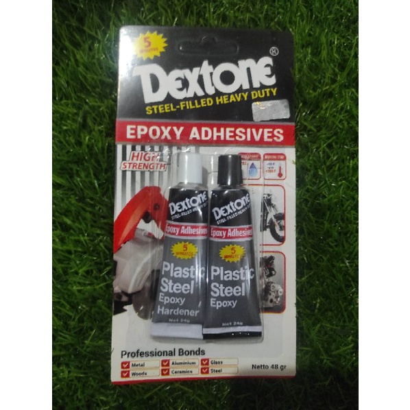 Jual Lem Besi Dextone 5 Menit 48 Gram / Lem Epoxy Dexton | Shopee Indonesia