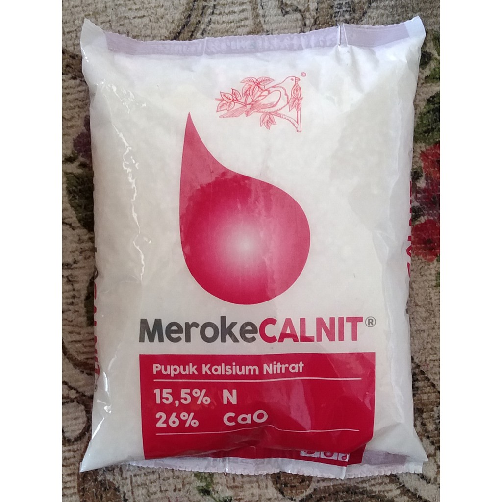 Jual PUPUK MEROKE CALNIT CALSIUM NITRAT KEMASAN 1KG | Shopee Indonesia