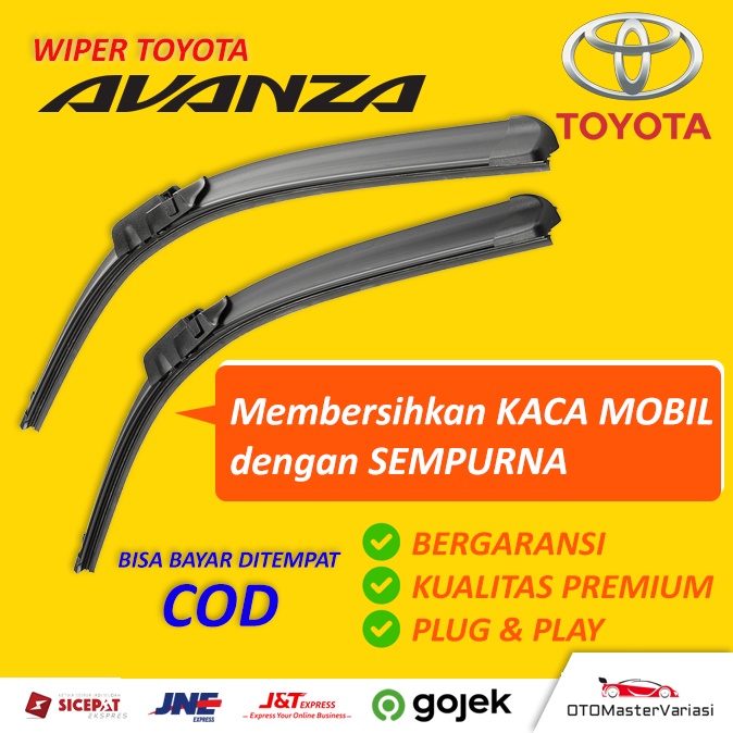 Jual Wiper Kaca Mobil Toyota Avanza dan Veloz dan Daihatsu Xenia Semua Tahun | Shopee Indonesia