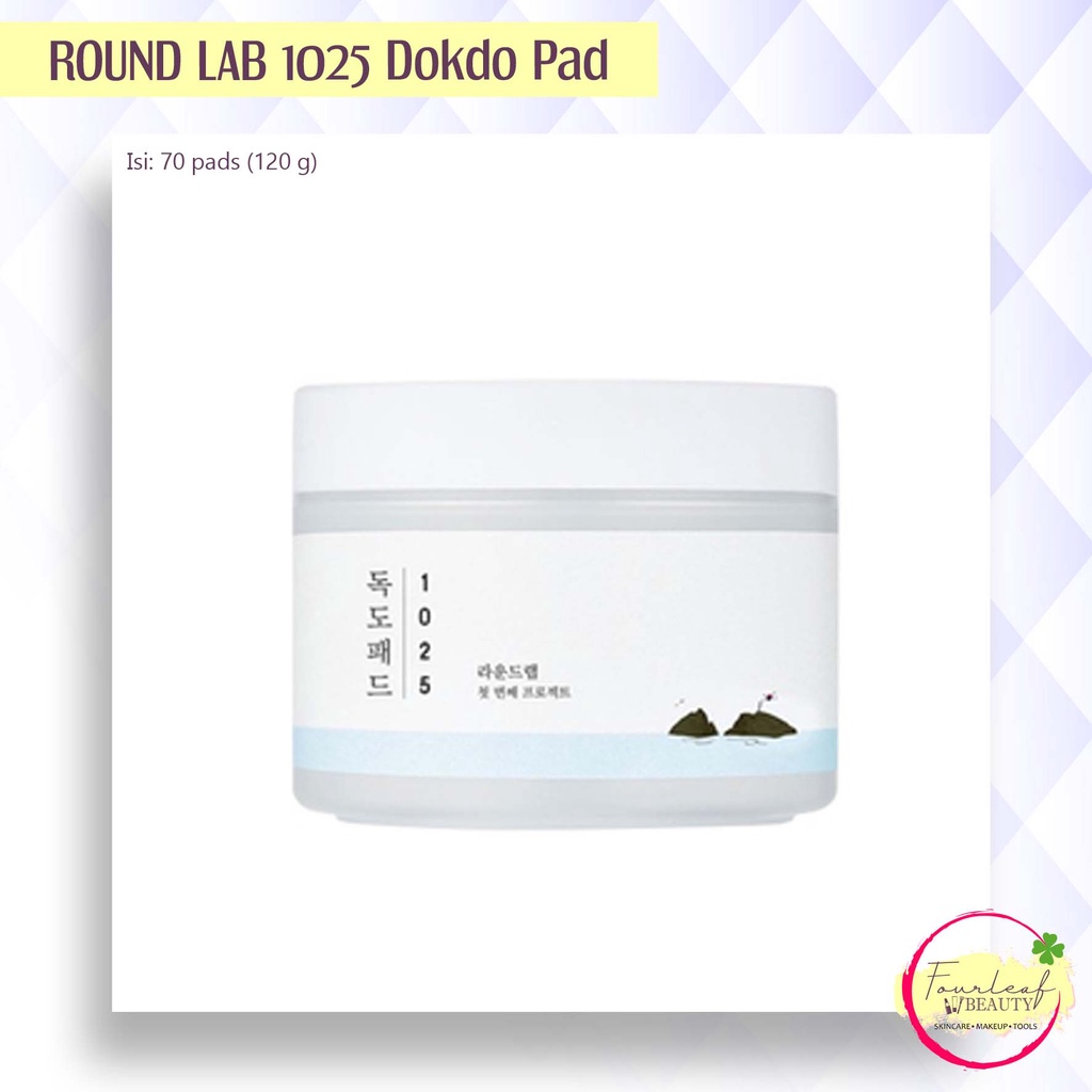 Jual ROUND LAB 1025 Dokdo Pad - 70 pads (120 g) | Shopee Indonesia