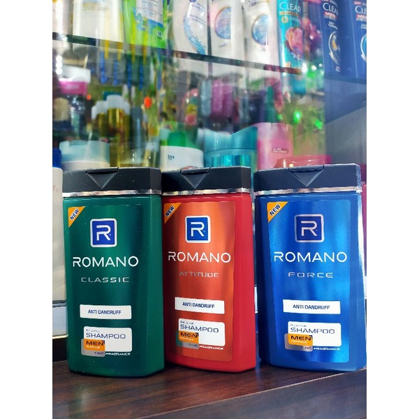 Jual Romano Shampoo Pria Anti Dandruff Force 170ml Shampo Cowo Romano ...