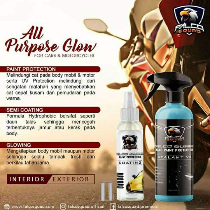 Jual Falco guard (Sealant v3 + Coating) | Shopee Indonesia