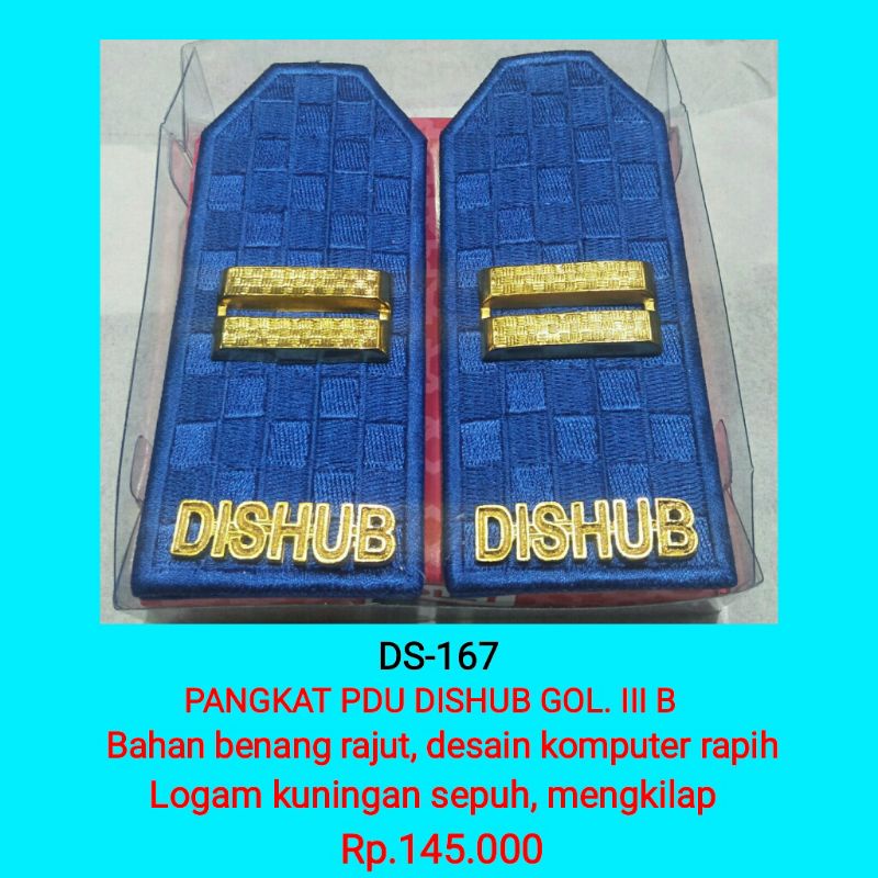Jual ds-167 pangkat pdu dishub golongan 3 b jabatan fungsional | Shopee ...
