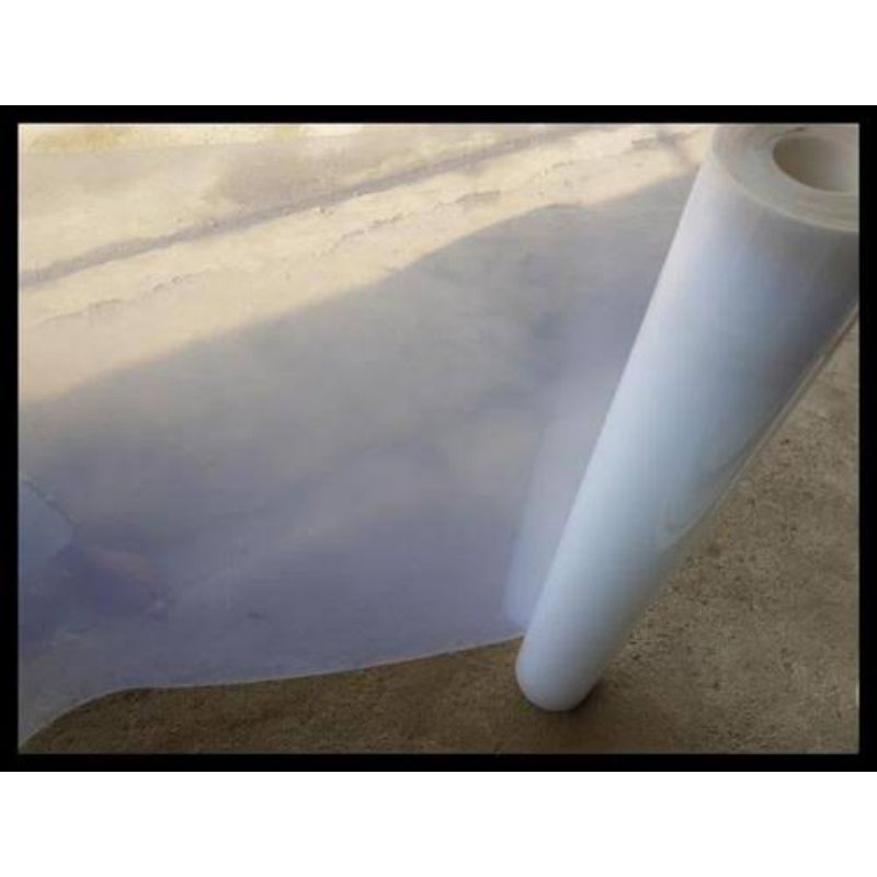 Jual Fiber Pagar Polos 0.6mm Hitam dan Putih Bening Meteran Ready ...