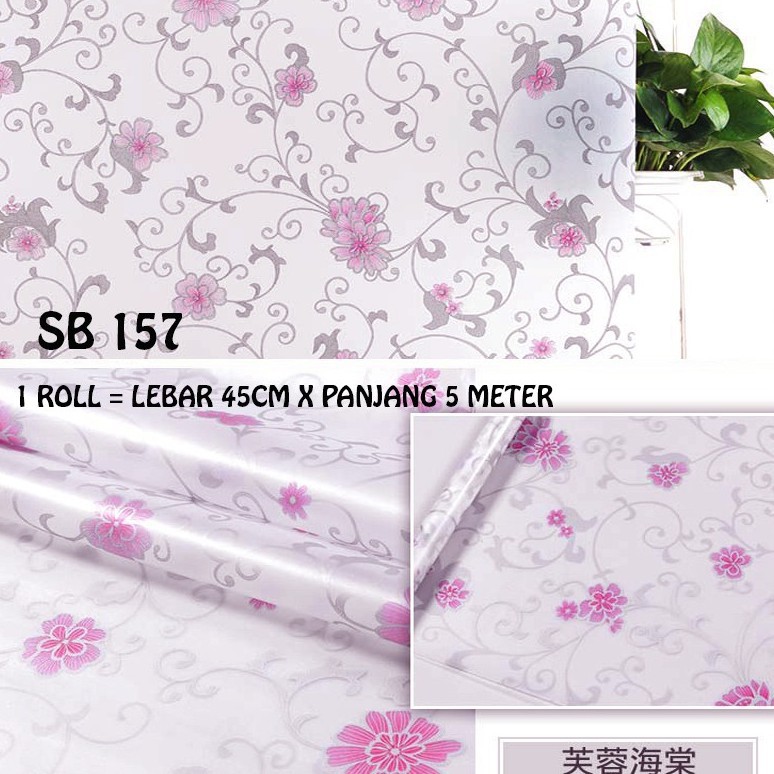 Jual SB 157 - STICKER WINDOW WALLSTICKER JENDELA KACA STICKER KACA FILM ...