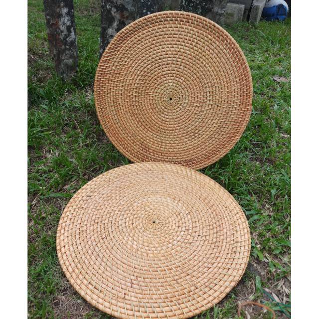 Jual Plasmet rotan atau alas piring 35 cm | Shopee Indonesia