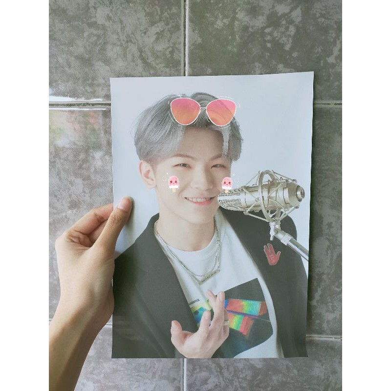 Jual SEVENTEEN SEASON GREETING 2020 #WOOZI POSTER A4 (BOOKED) | Shopee ...