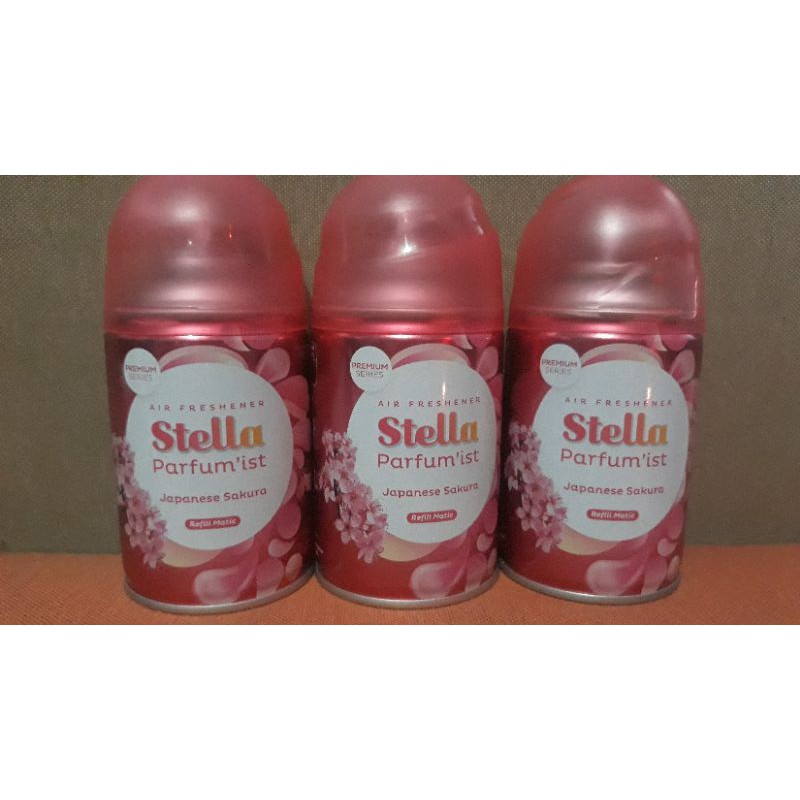 Jual Stella Refill Matic Japanese Sakura 225ml | Shopee Indonesia