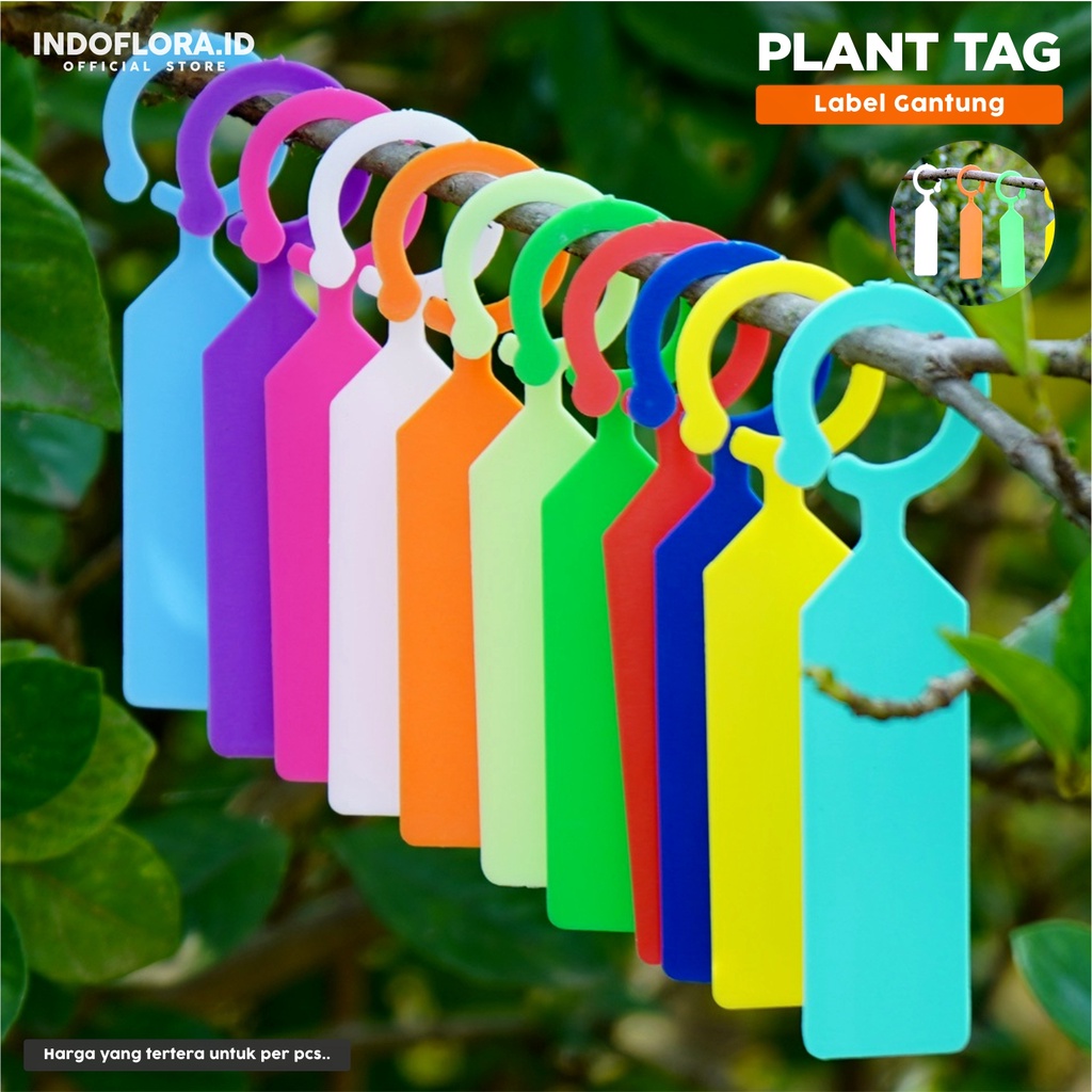 Jual Penanda Label Tanaman Hias Plant Tag Hang Roll Label Tanaman Gantung | Shopee Indonesia