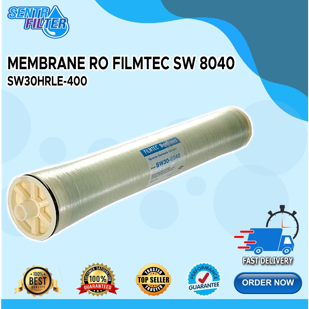 Jual Membrane RO Sea Water - Membrane RO Filmtec SW-8040 SW30HRLE-400 ...
