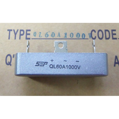Jual DIODE BRIDGE RECTIFIER 60A 1000V QL60A1000V READY STOCK | Shopee ...
