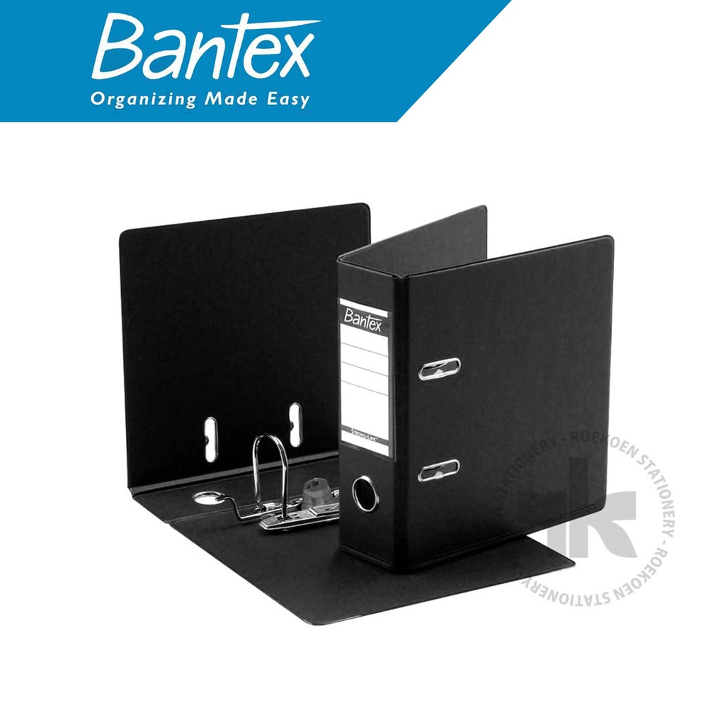 Jual Bantex PVC Neutral Colours Ordner A5 1452V-10 Black (7cm) Kwitansi ...