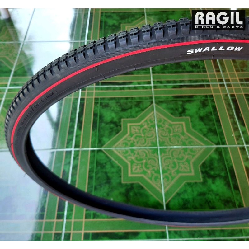 Jual BAN LUAR SEPEDA 26 x 1 3/8 26x1 3/8 SWALLOW LUCKY STONE JENGKI CTB CITY BIKE | Shopee Indonesia