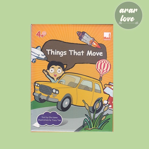 Jual BUKU FLASHCARDS - THINGS THAT MOVE 4+ | Shopee Indonesia