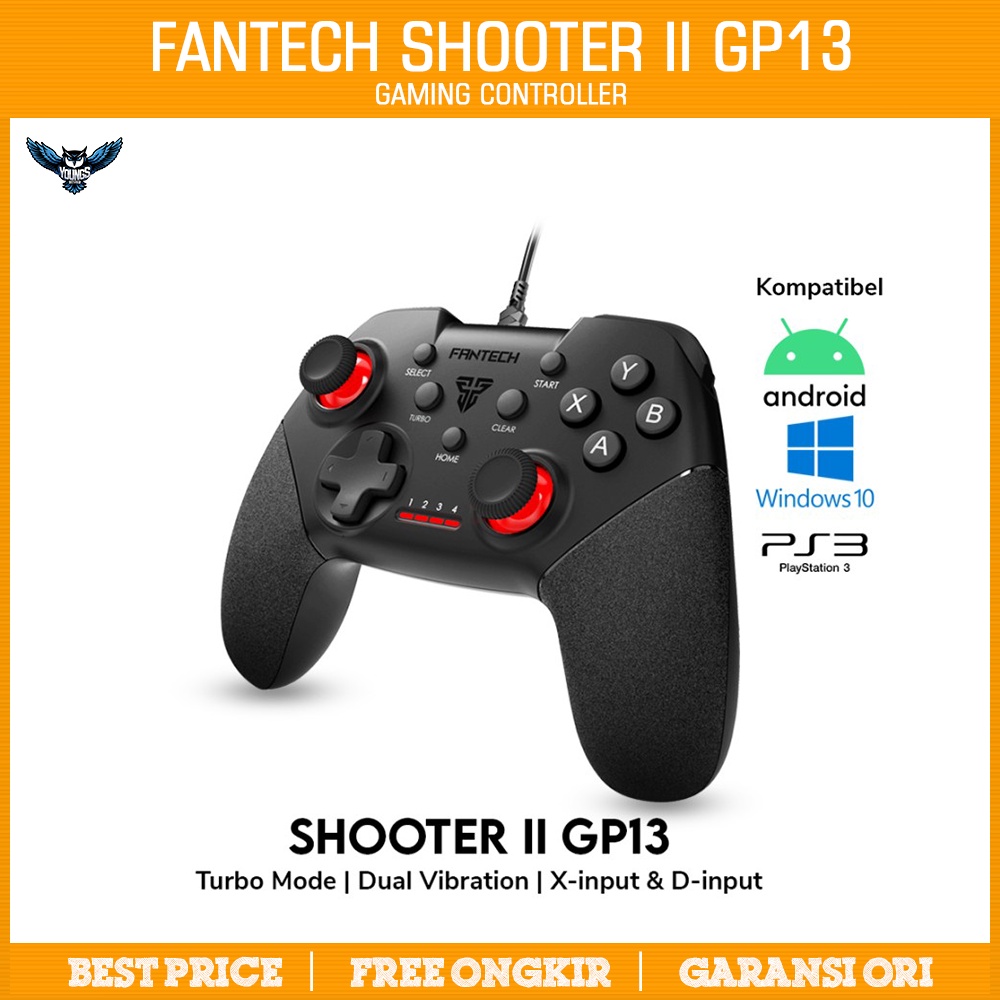 Jual Fantech SHOOTER II GP13 - Gaming Controller Gamepad Joystick USB ...