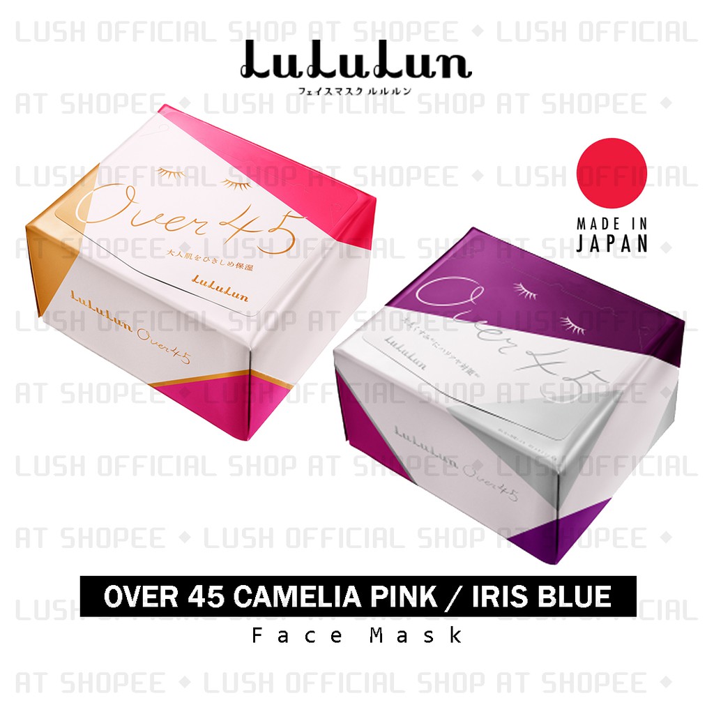 Jual Lululun Over45 Masker Wajah Original Japan | Shopee Indonesia