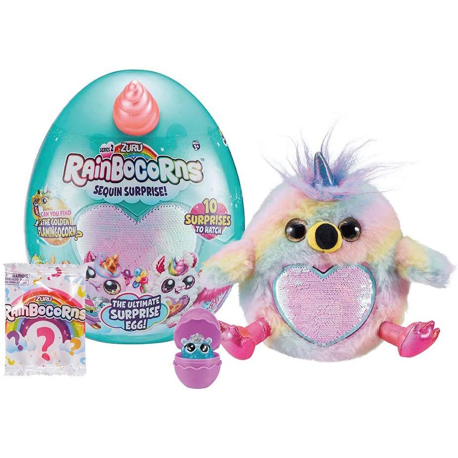 Jual Zuru Rainbocorns Series 2 The Ultimate Sequin Surprise Egg ...