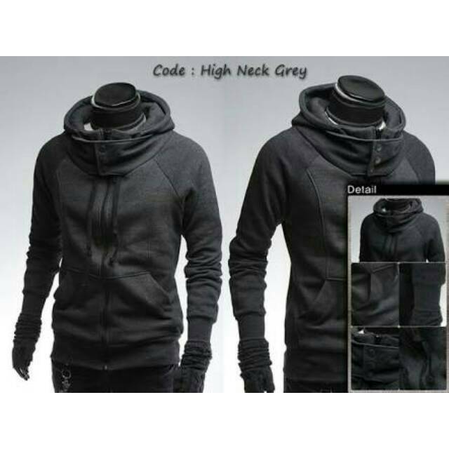 Jual Jaket Ninja High Neck Black 3 Warna Pilihan | Shopee Indonesia