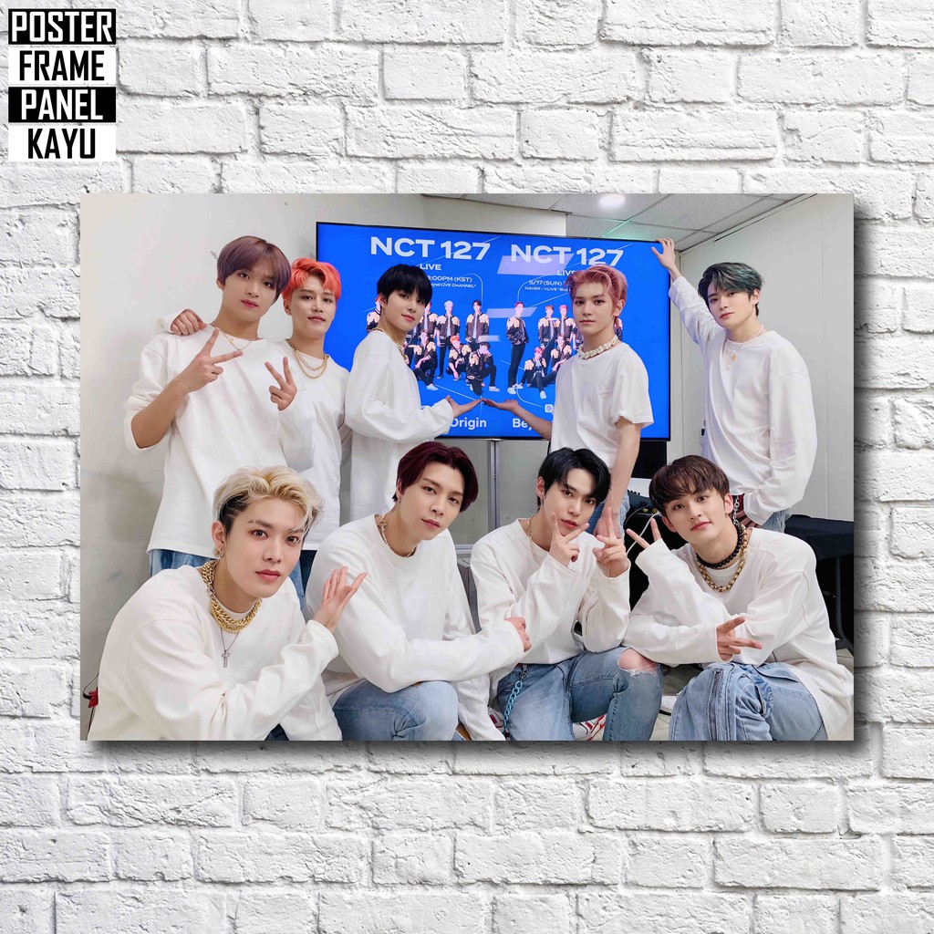 Jual Poster NCT 127 Frame Kayu Solid A4 NC1017 | Shopee Indonesia