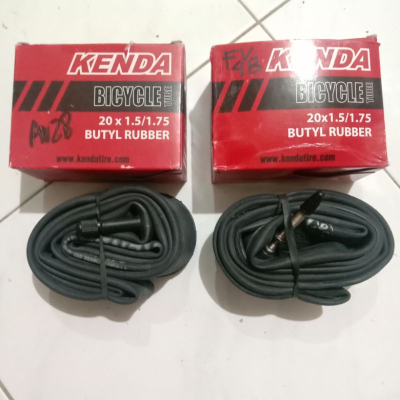 Jual ban dalam 20x1.5/1.75 AV35/ AV 28/ AV48/60 / FV 48 ban dalam sepeda lipat bmx Minion roda ...