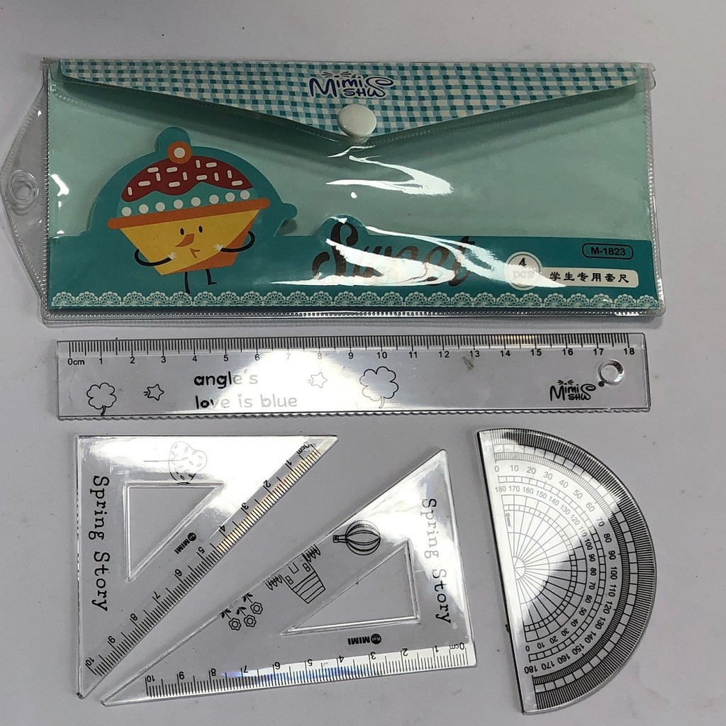 Jual Penggaris set Vis-1 15CM | Shopee Indonesia