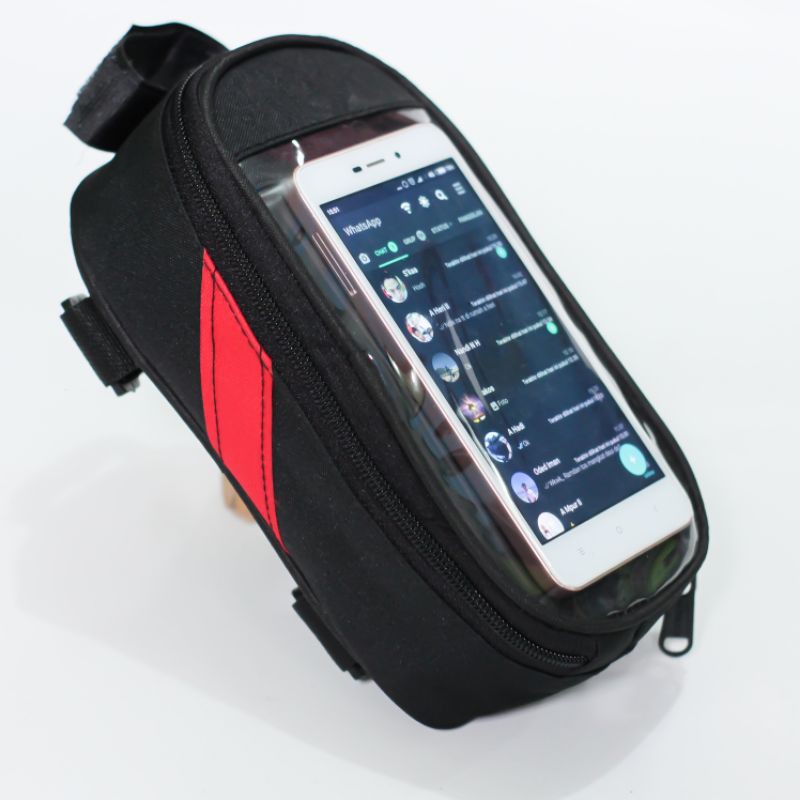 Jual Tas frame sepeda tas hp touchscreen singel | Shopee Indonesia