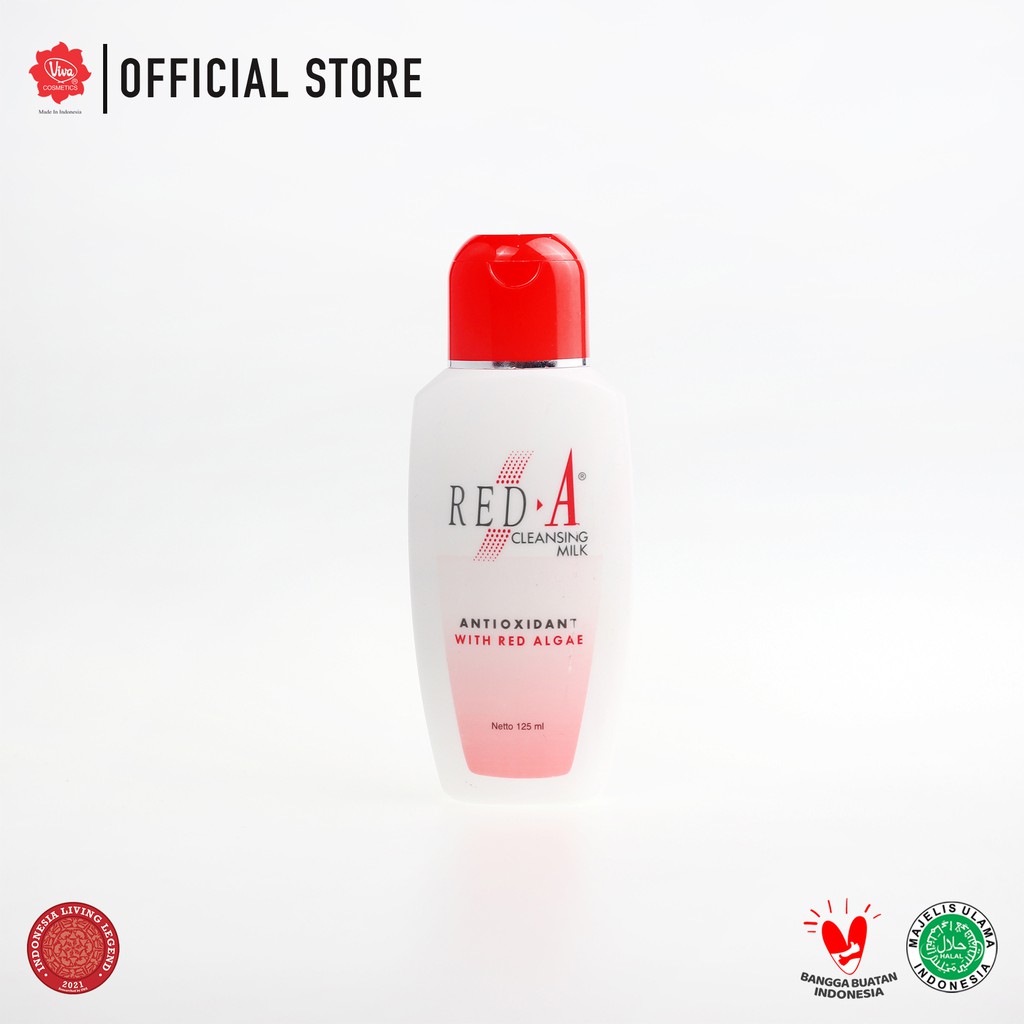 Jual Red-A Cleansing Milk Anti Oxidant with Averrhoa & Red Algae ...