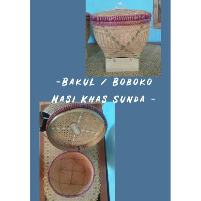 Jual Bakul Anyaman khas sunda - Bakul /Boboko - Anyaman khas Sunda ...