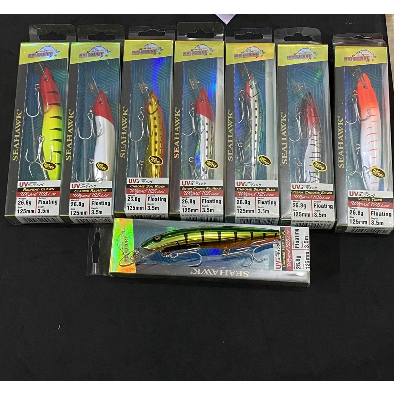 Jual Lure SEAHAWK wizard 125mm | Shopee Indonesia