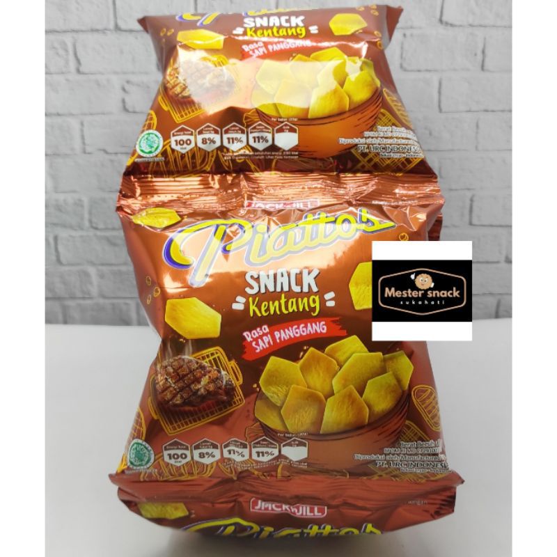 Jual Piattos Snack Kentang (1 renceng isi 10 pcs) | Shopee Indonesia