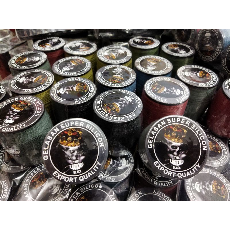 Jual GELASAN THE LEGEND BLACK ORIGINAL 2000 YARDS (1 PCS) | Shopee ...