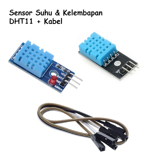 Jual DHT11 Sensor Suhu & Kelembapan DHT 11 Sensor Temperature & Humidity | Shopee Indonesia