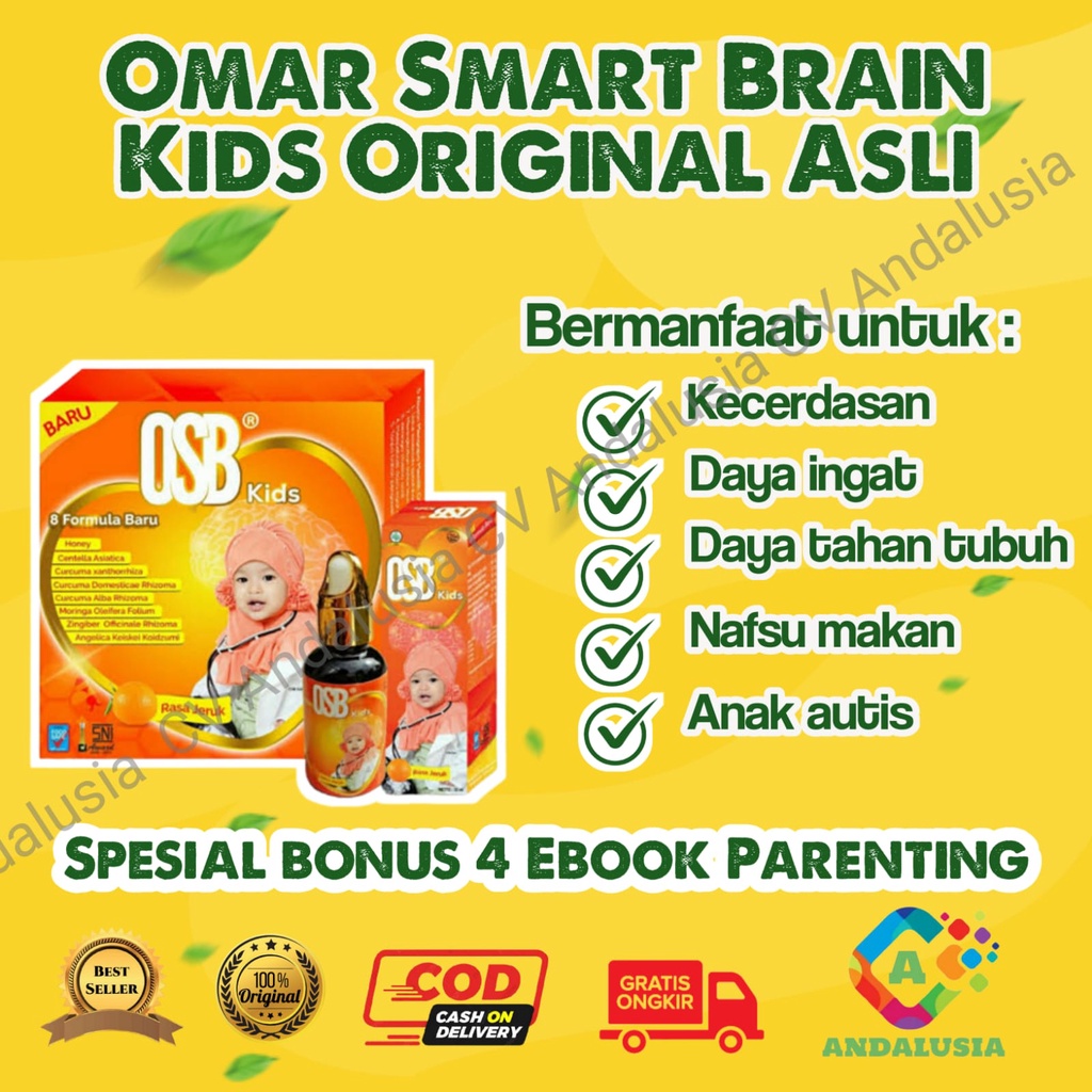 Jual omar smart brain kids, obat omar smart brain, omar smart brain ...