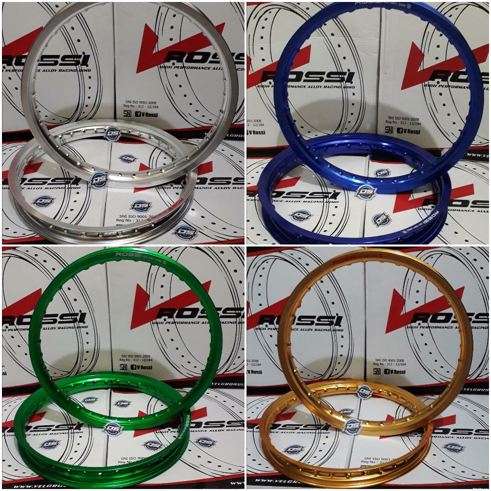 Jual Velg Rossi Ukuran 140-160 Ring 17 Request Warna Harga 1 SET ...