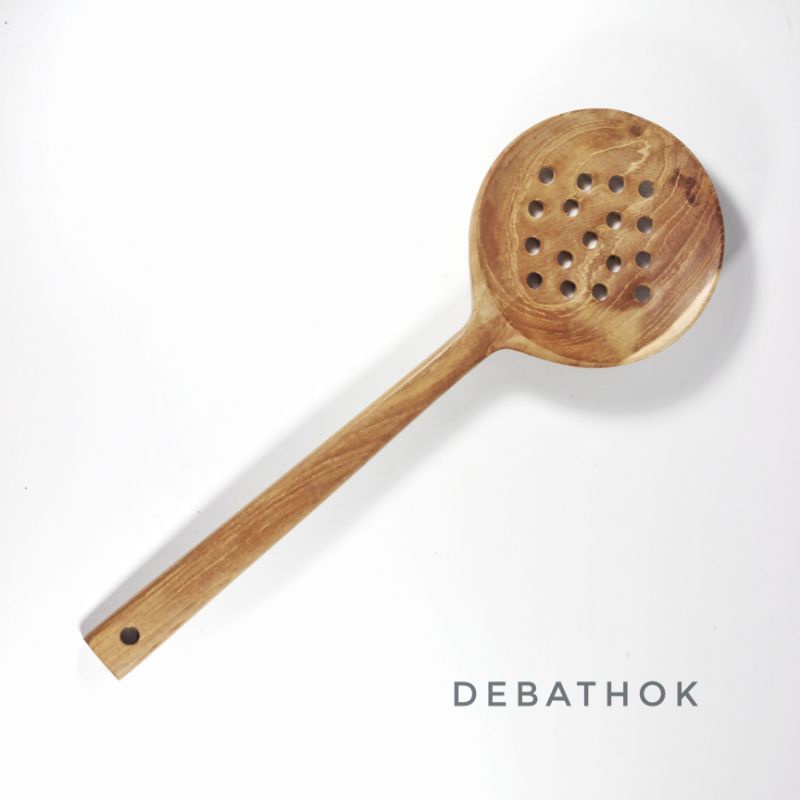Jual Spatula Sutil Susuk Serok Entong Sendok Sayur Centong Kayu ...