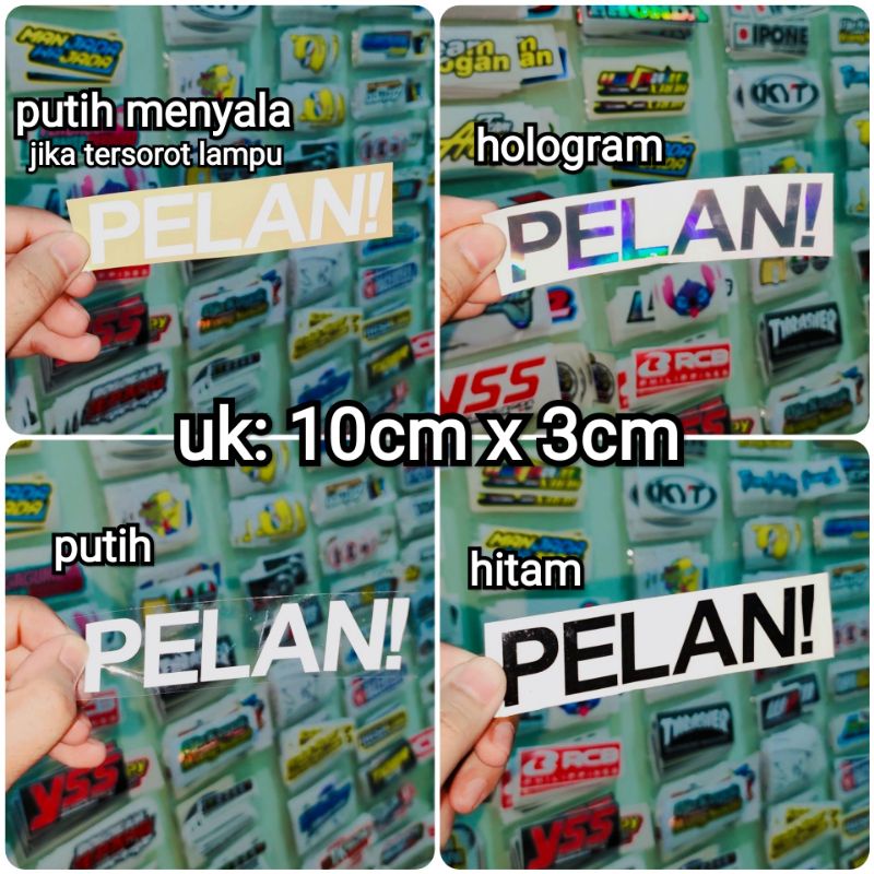 Jual Sticker Cutting PELAN! I Cutting Sticker PELAN | Shopee Indonesia
