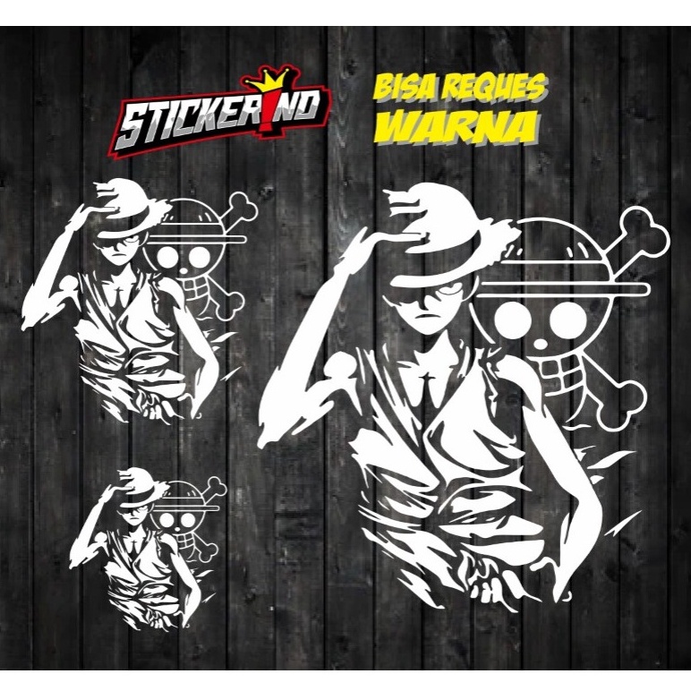 Jual STIKER CUTTING LUFFY ONE PIECE TERMURAH | Shopee Indonesia