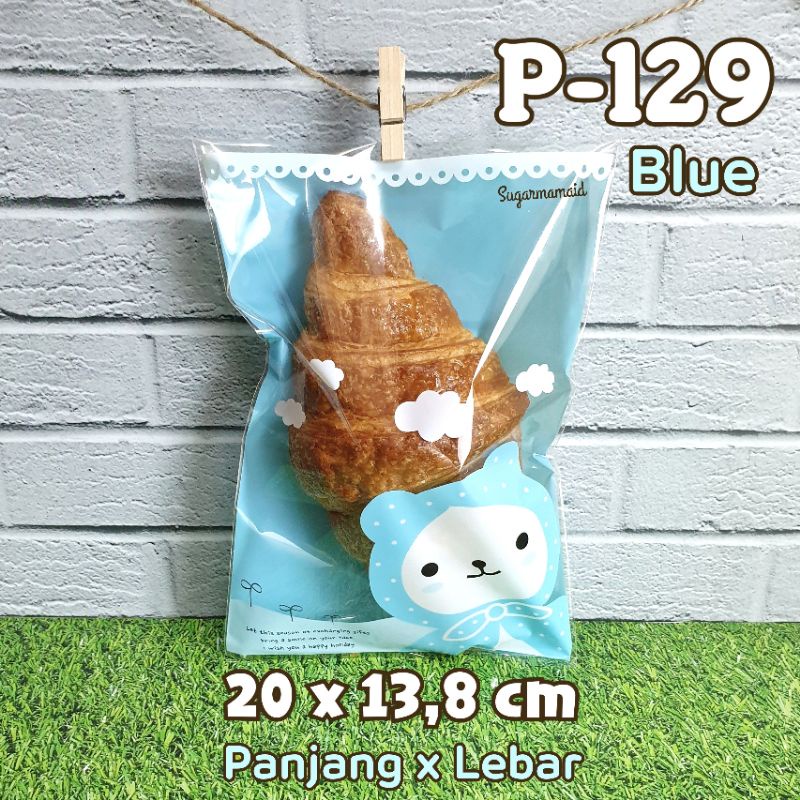 Jual ( 100 pcs ) Plastik Kemasan OPP P 129 14 x 20 cm Bungkus Packaging ...
