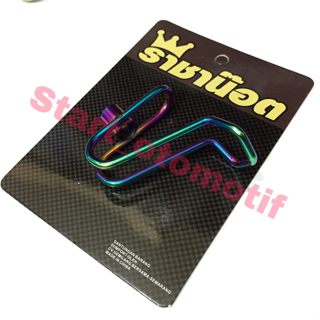 Jual Gantungan barang kawat twotone green mode heng atau gantungan ...