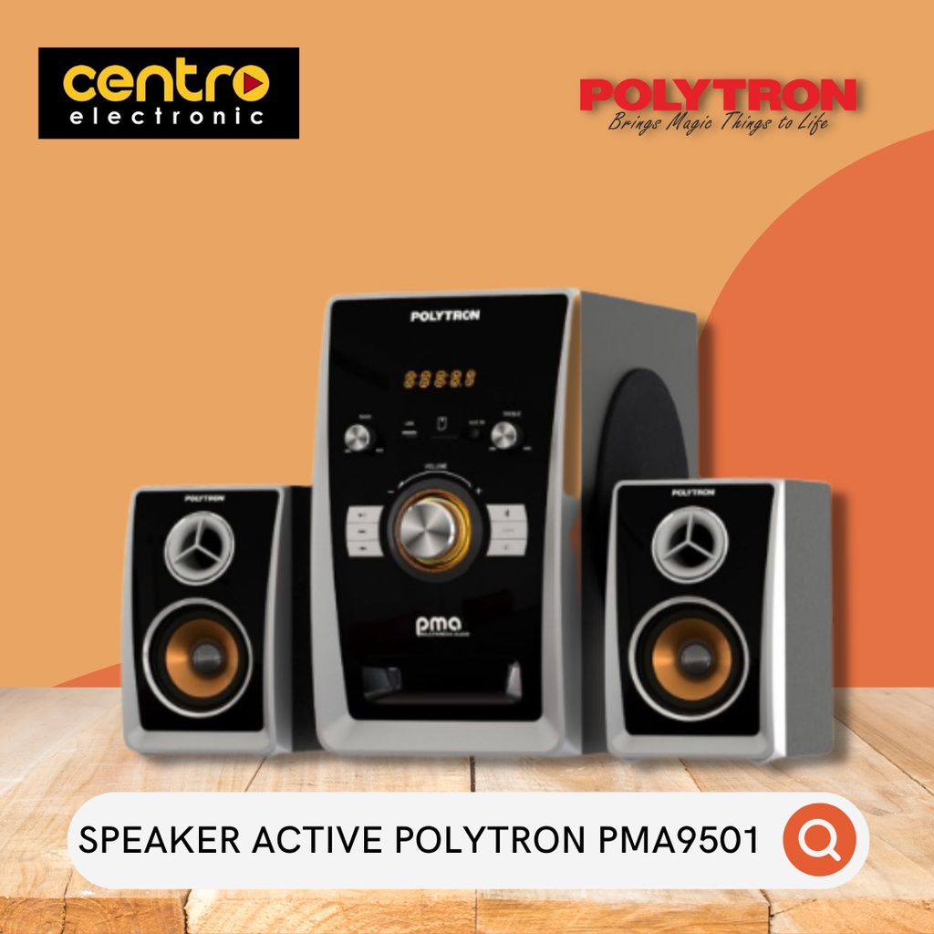 Jual POLYTRON SPEAKER ACTIVE PMA9501 / PMA 9501 | Shopee Indonesia
