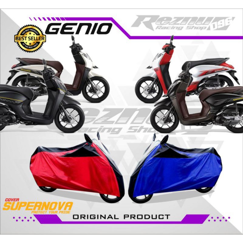 Jual Cover Motor GENIO / SCOOPY OLD / SCOOPY NEW / PENUTUP MOTOR ...